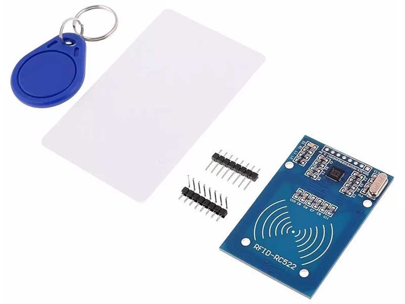 Modul RFID RC522+2 tag-uri (breloc si card)
